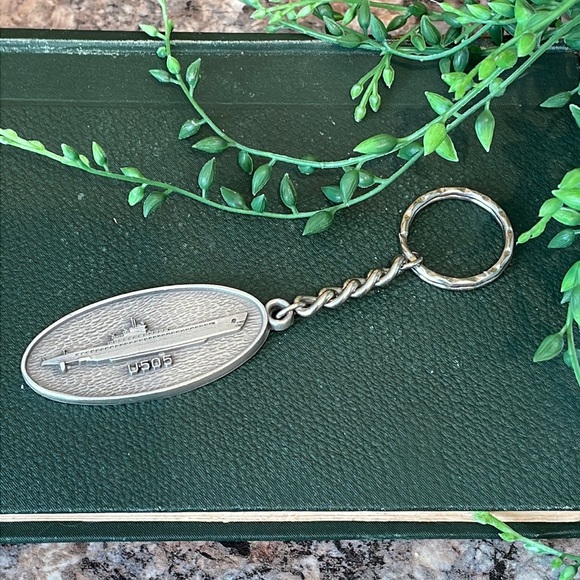 Vintage | Accessories | Vintage Pewter Keychain | Poshmark